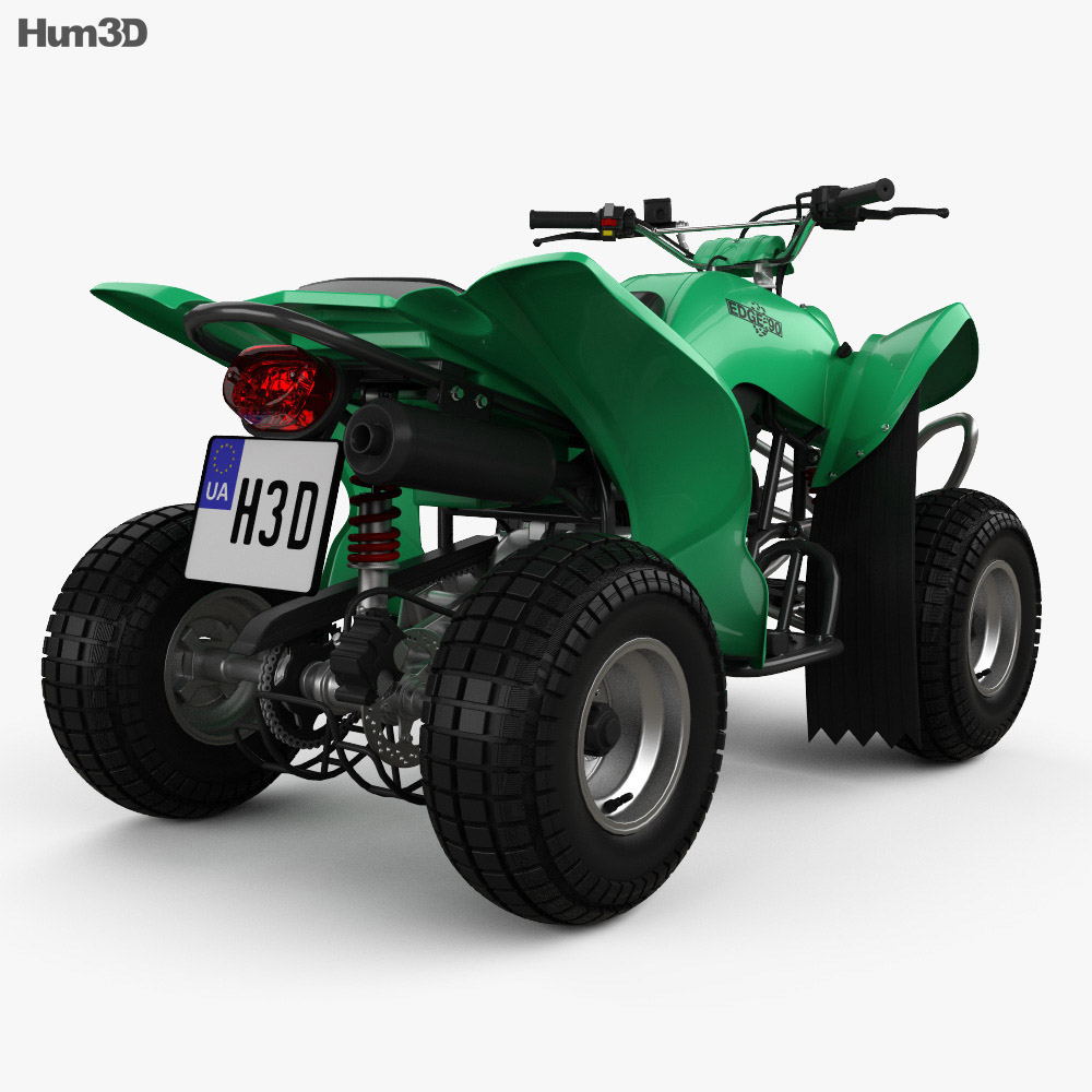 APC Edge 90 ATV 2018 3D model - Download ATV on 3DModels.org