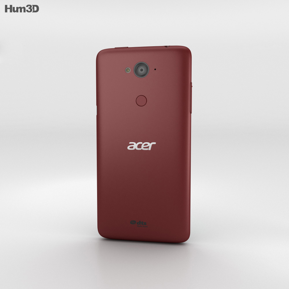Acer Liquid E600 Dark Red Modelo 3D - Baixar Telefone no 3DModels.org