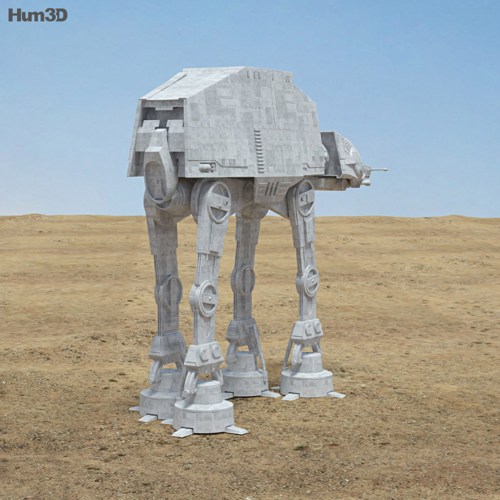 AT-AT Walker 3D model - Download Space Rovers on 3DModels.org