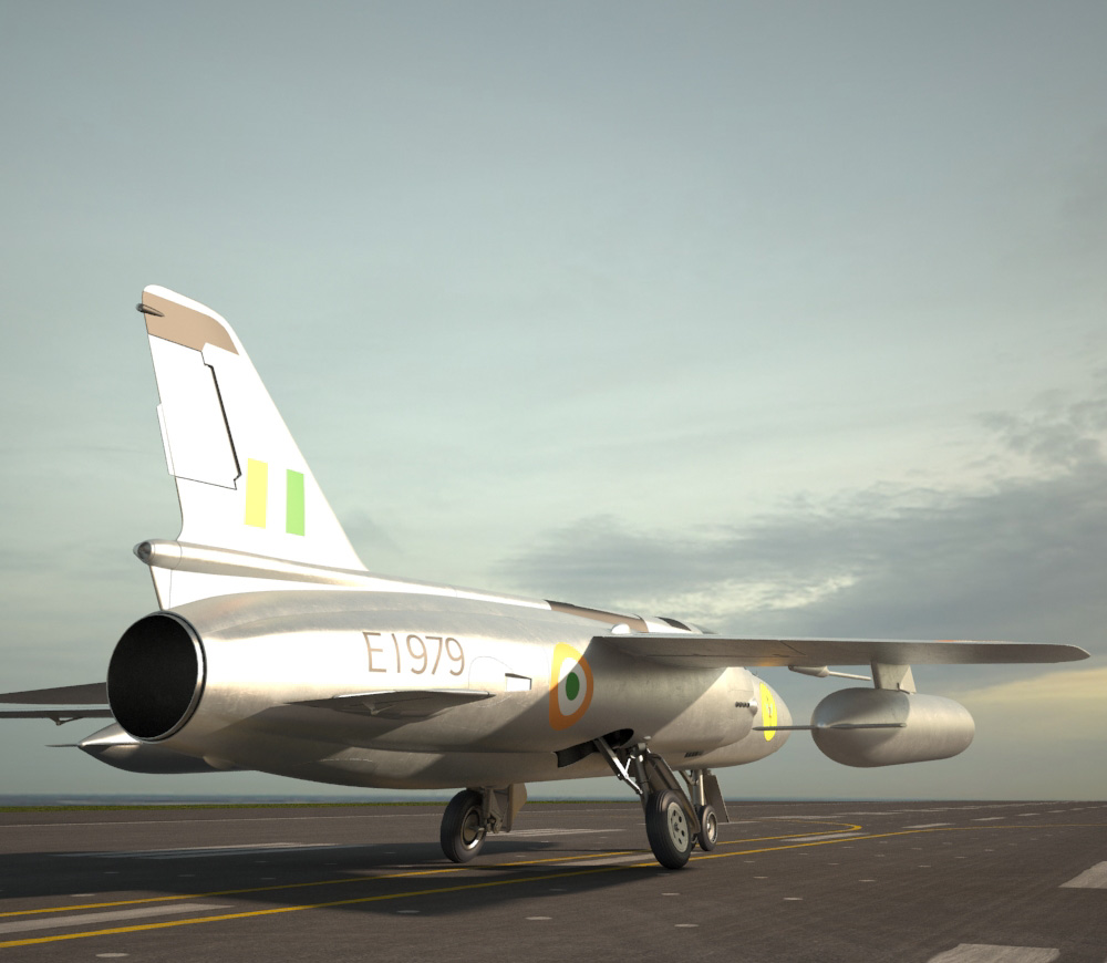 HAL Ajeet 3D model - Download Fighter on 3DModels.org