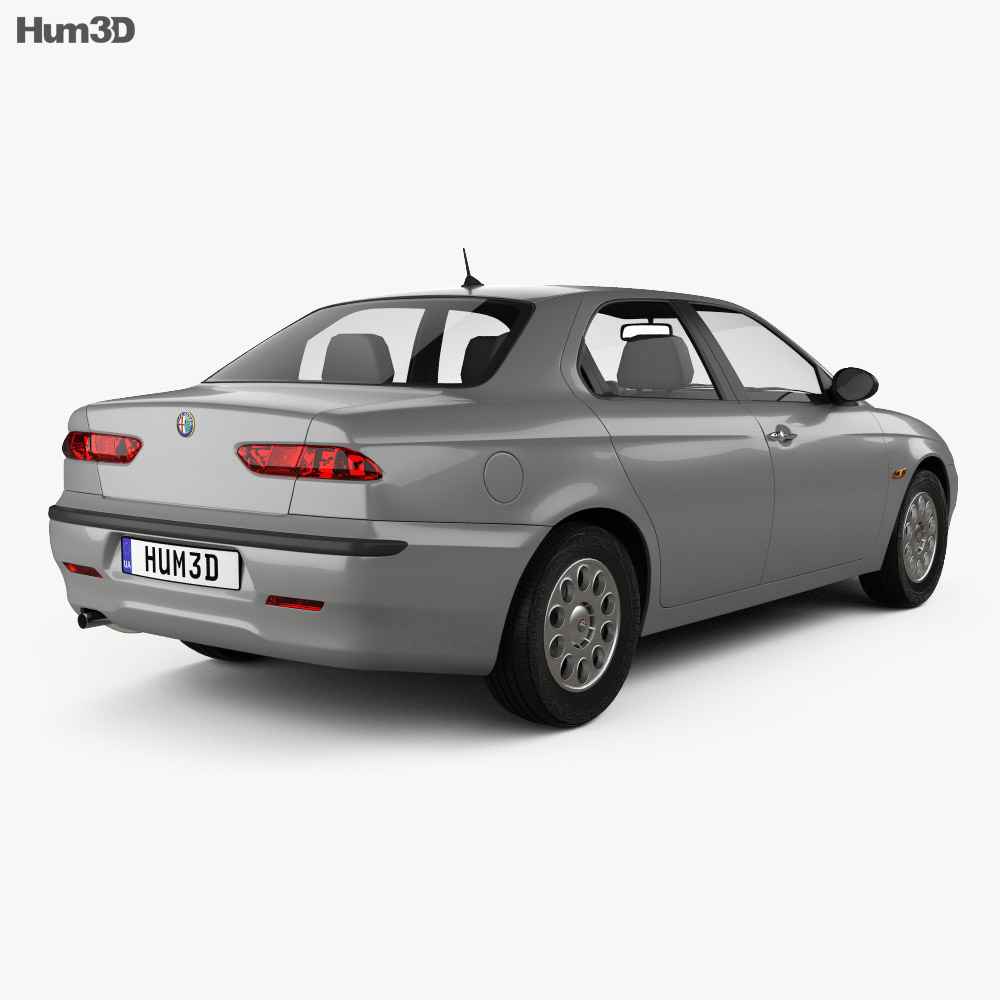 Alfa Romeo 156 2002 3D model - Download Sedan on 3DModels.org