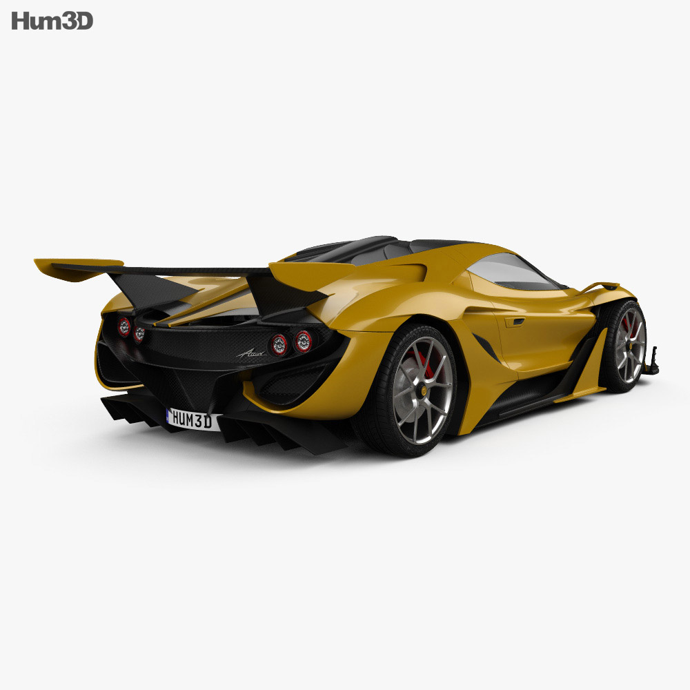 Apollo Arrow 2019 3D model - Download Sports car on 3DModels.org