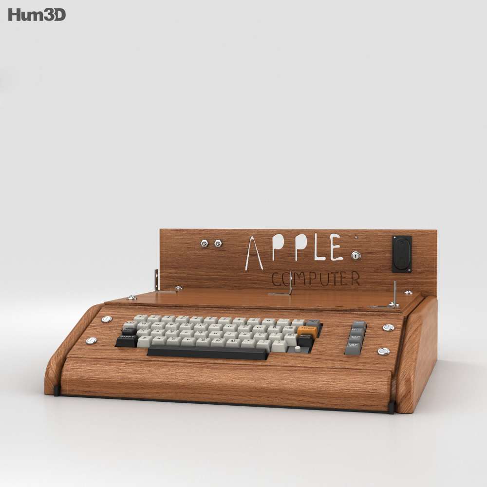 Apple I Computadora Modelo 3D - Descargar Ordenador de sobremesa ...