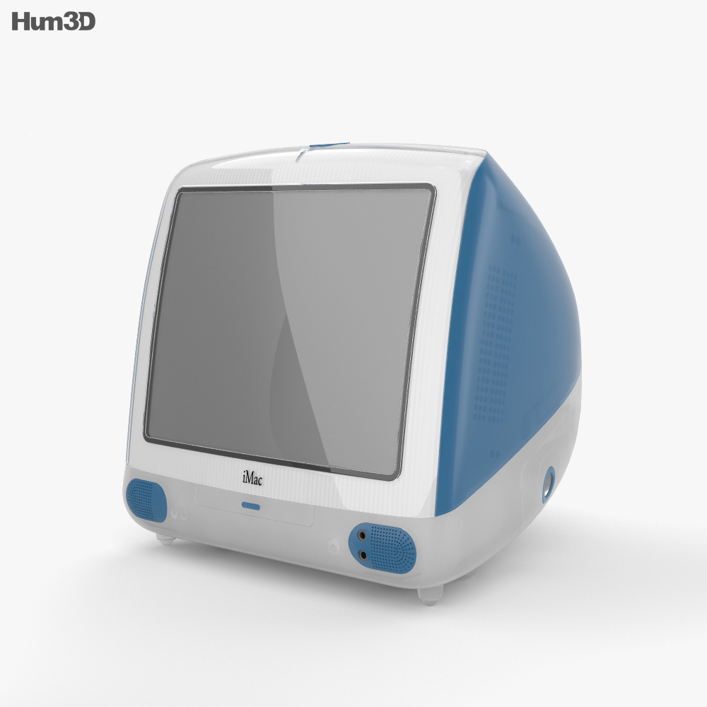 Apple iMac G3 3D model - Download Desktop Computer on 3DModels.org