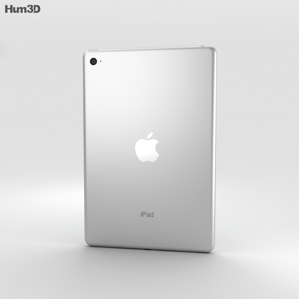 Apple iPad Mini 4 Silver 3D model - Download Tablet on 3DModels.org