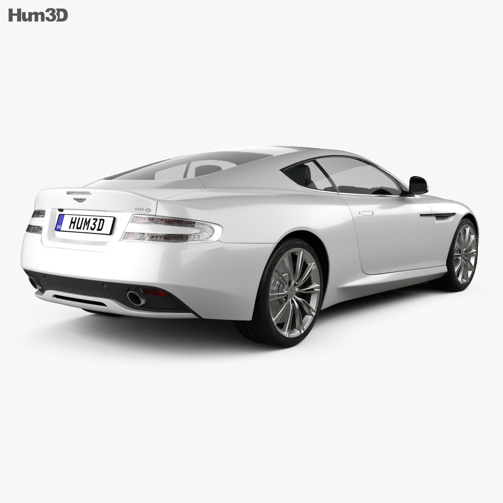 Aston Martin DB9 2015 3D model - Download Sports car on 3DModels.org