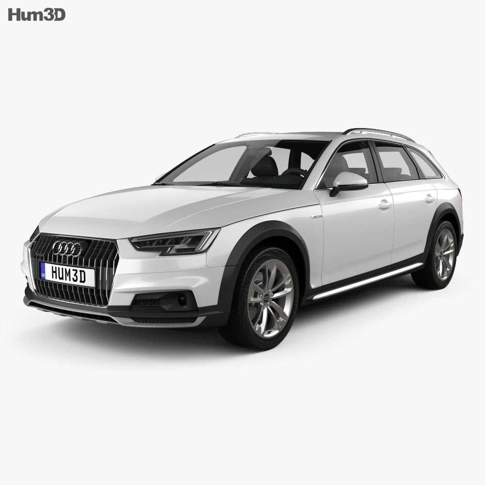 Audi A4 (B9) Allroad 2020 3D model - Download Wagon car on 3DModels.org