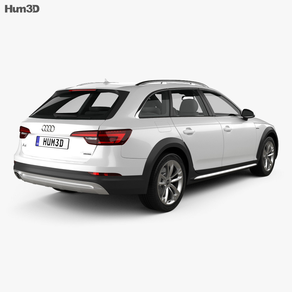 Audi A4 (B9) Allroad 2020 3D model - Download Wagon car on 3DModels.org