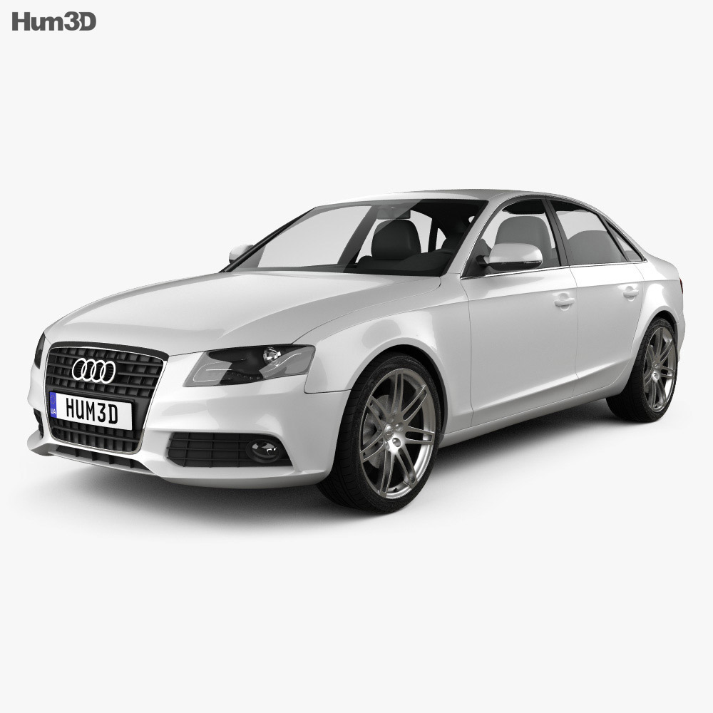 Audi A4 Saloon 2013 Modelo 3D - Descargar Sedan on 3DModels.org