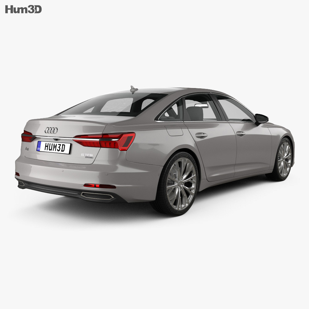Audi A6 (C8) sedan 2021 3D model - Download Sedan on 3DModels.org