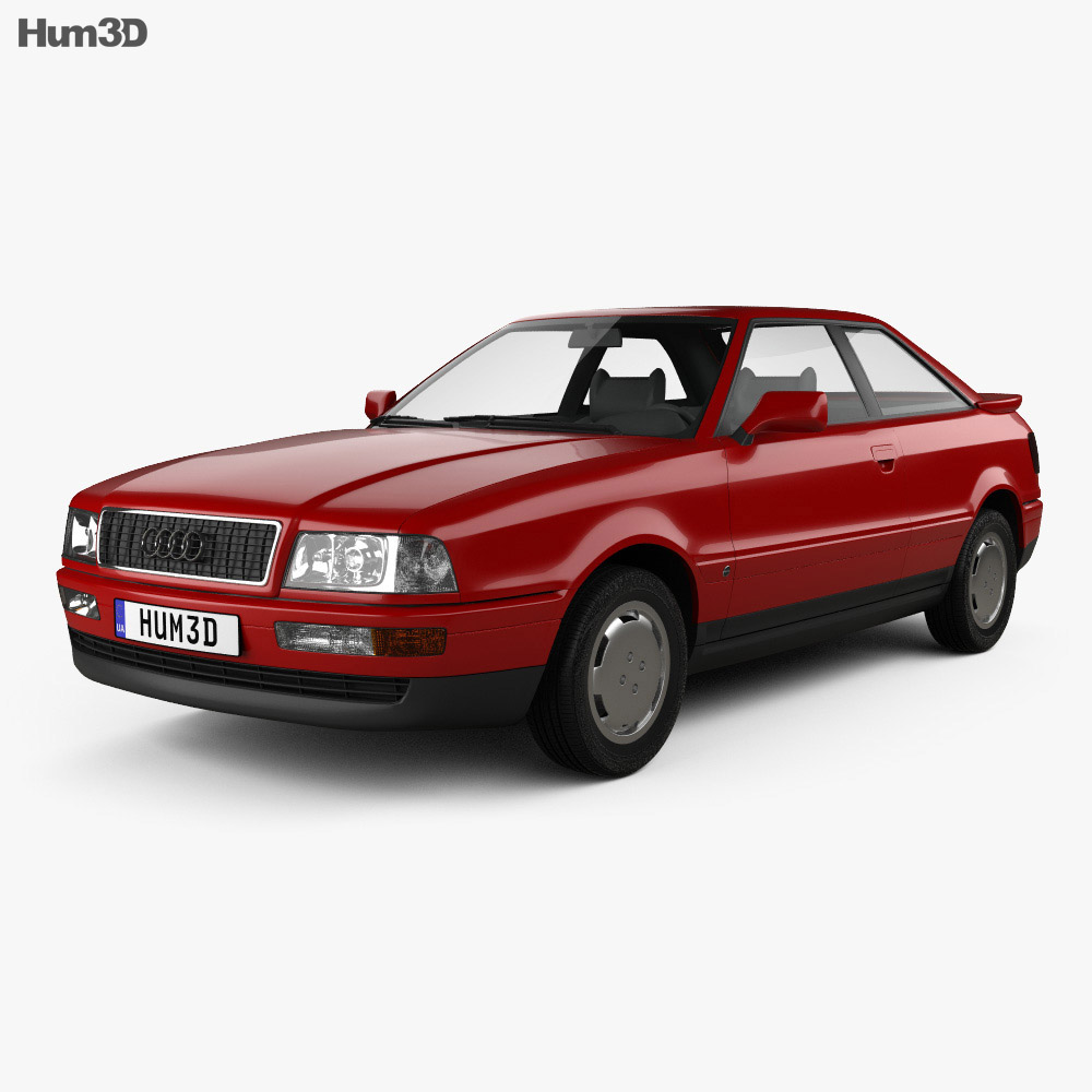 Audi Coupe 1996 3D model - Download Sports car on 3DModels.org