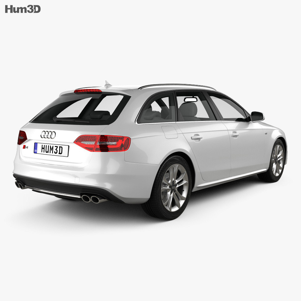 Audi S4 Avant 2016 3D model - Download Wagon car on 3DModels.org