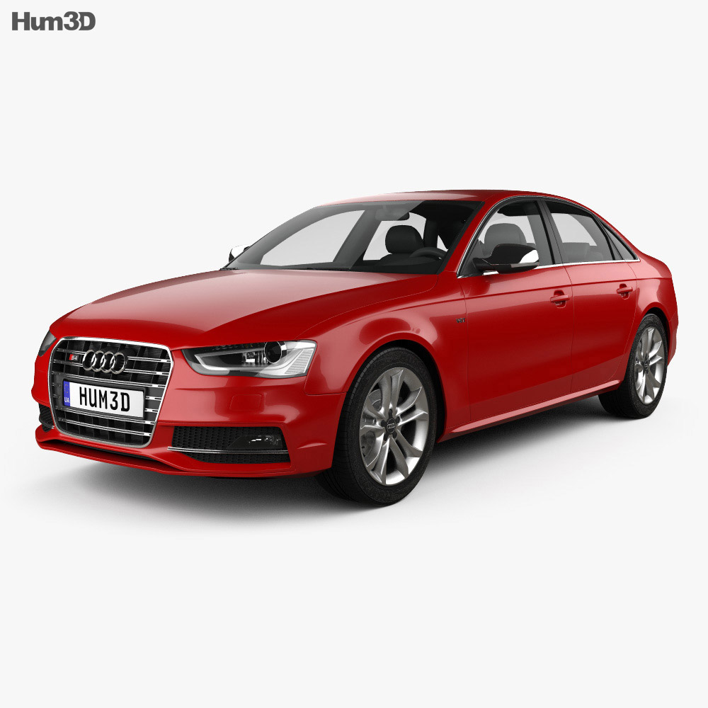 Audi S4 2016 3D model - Download Sedan on 3DModels.org
