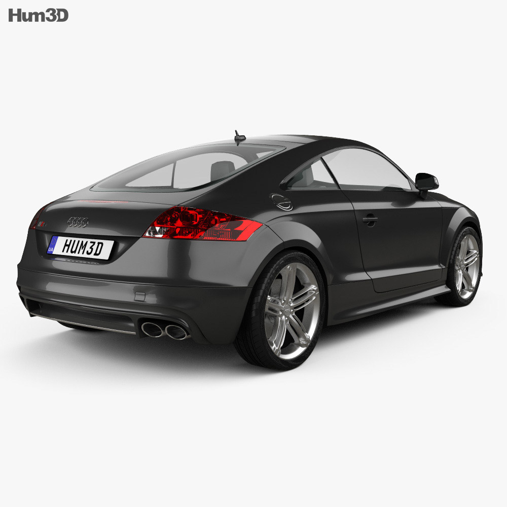 Audi TTS coupe 2016 3D model - Download Sports car on 3DModels.org