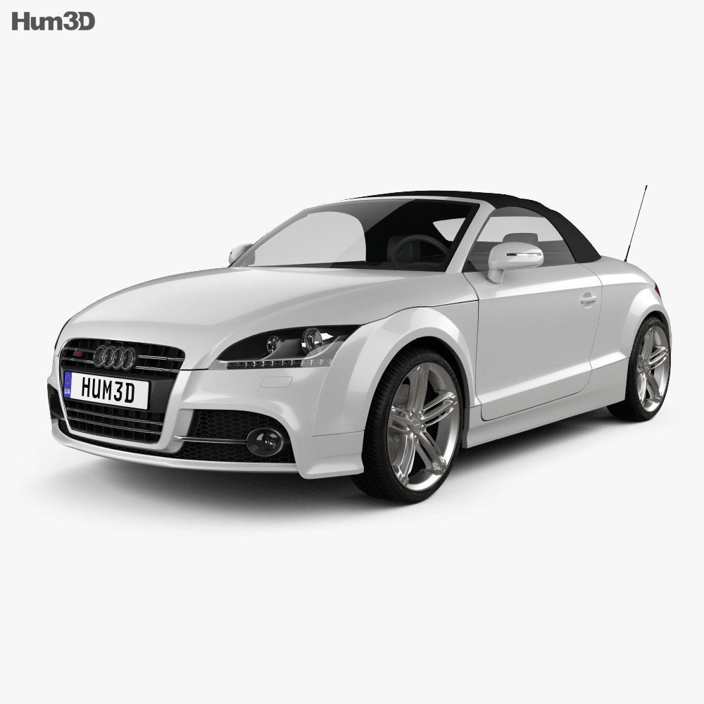 Audi TTS Roadster 2016 3D model - Download Sports car on 3DModels.org