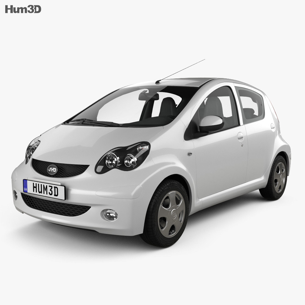 BYD F0 2013 3D model - Download Hatchback on 3DModels.org