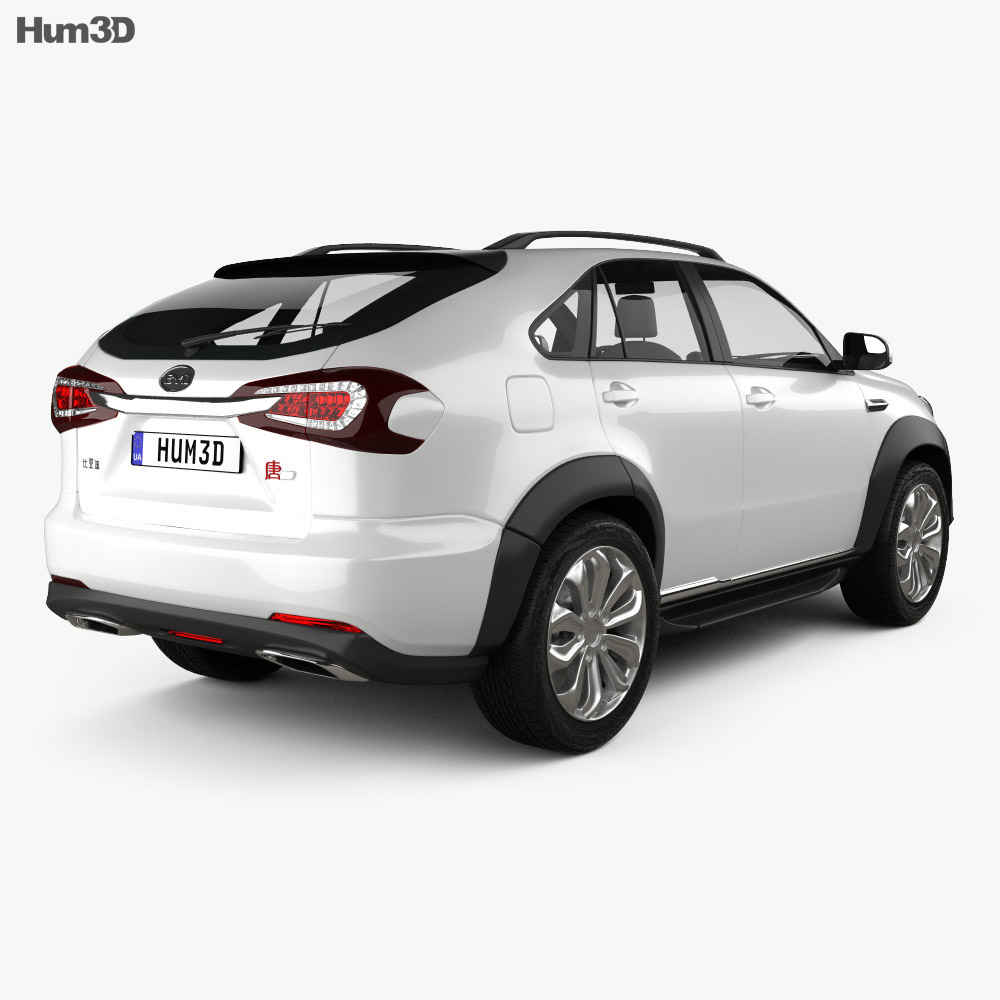 BYD Tang 2018 3D模型 - 下载 Crossover SUV on 3DModels.org