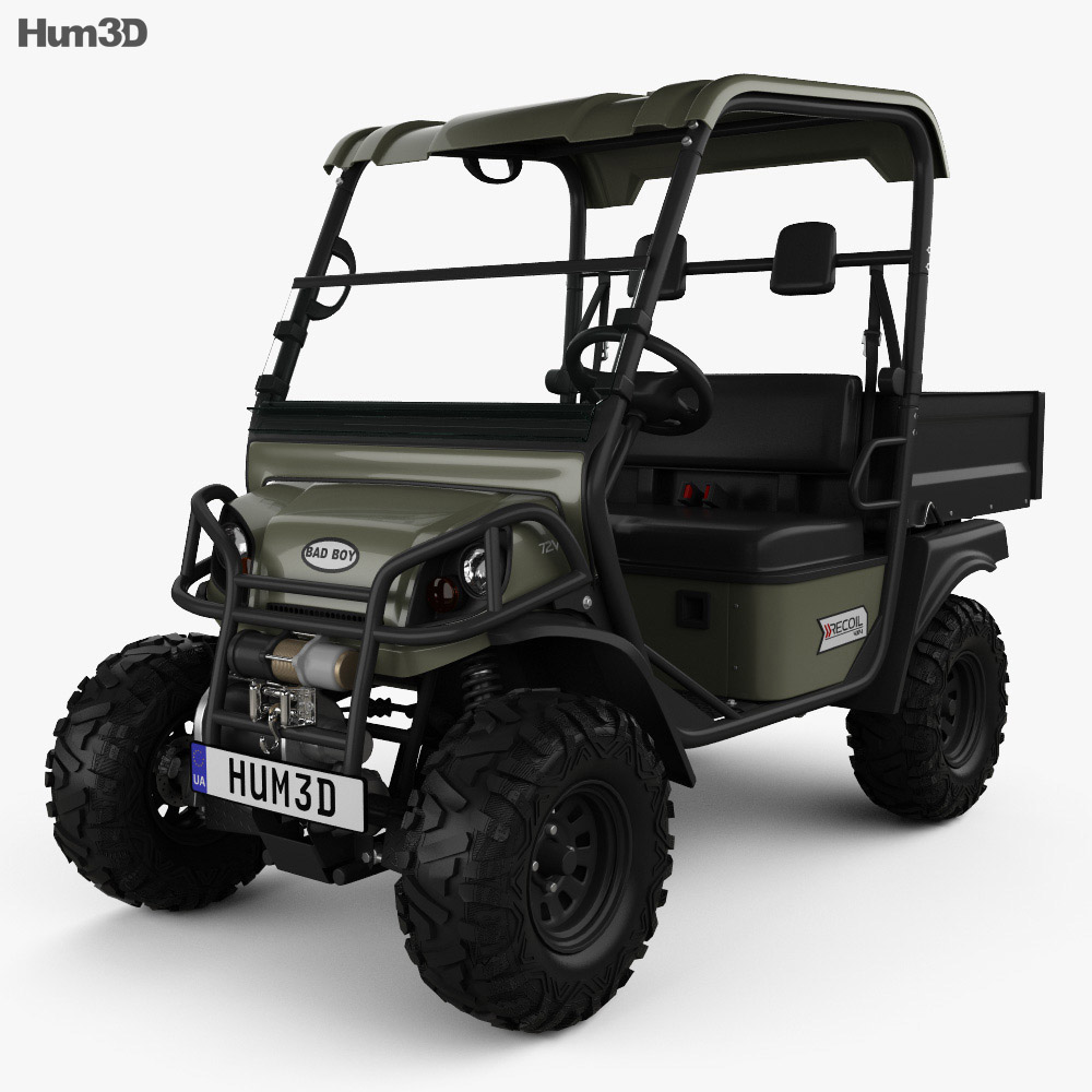 Bad Boy Buggies Recoil iS 4×4 2012 3D model - Download ATV on 3DModels.org