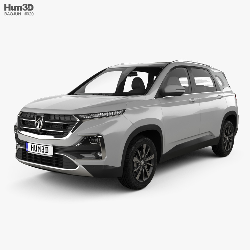 Baojun 530 2020 3D model - Download Crossover SUV on 3DModels.org