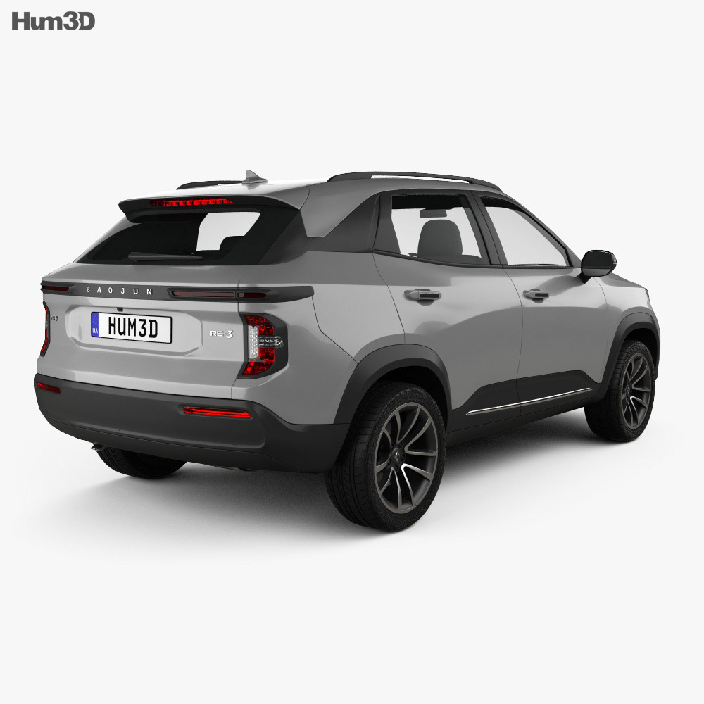 Baojun RS-3 2022 Modelo 3D - Descargar Crossover SUV activado 3DModels.org