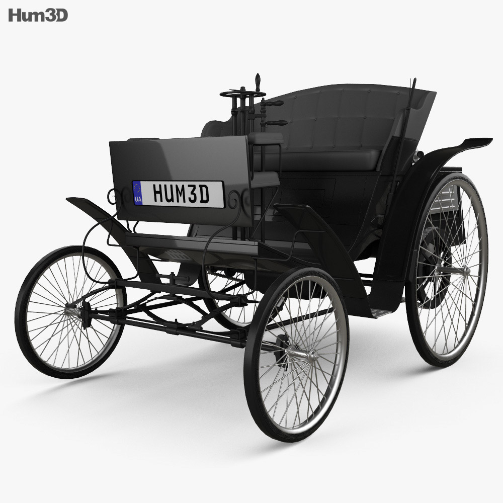 Benz Velo 1894 3D model - Download 1880-1929 on 3DModels.org