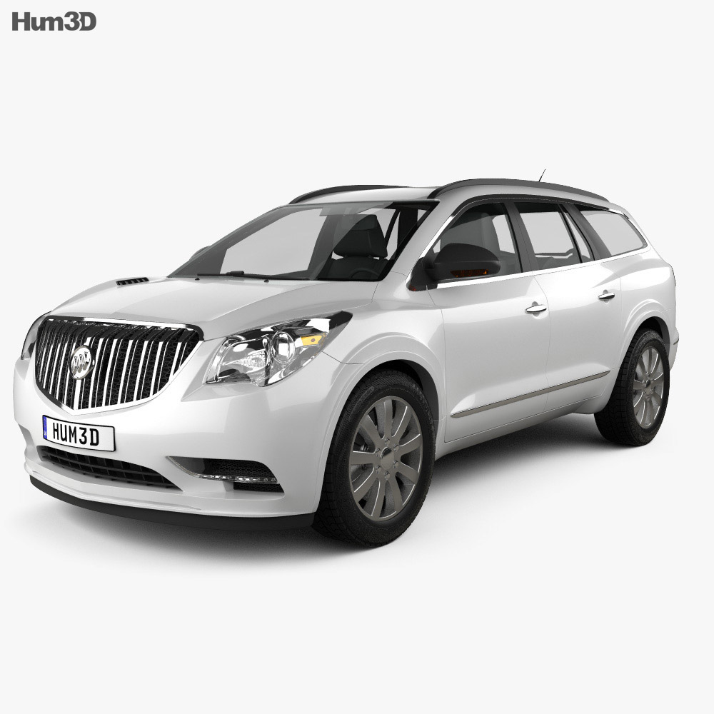 Buick Enclave 2015 3D model - Download Crossover SUV on 3DModels.org