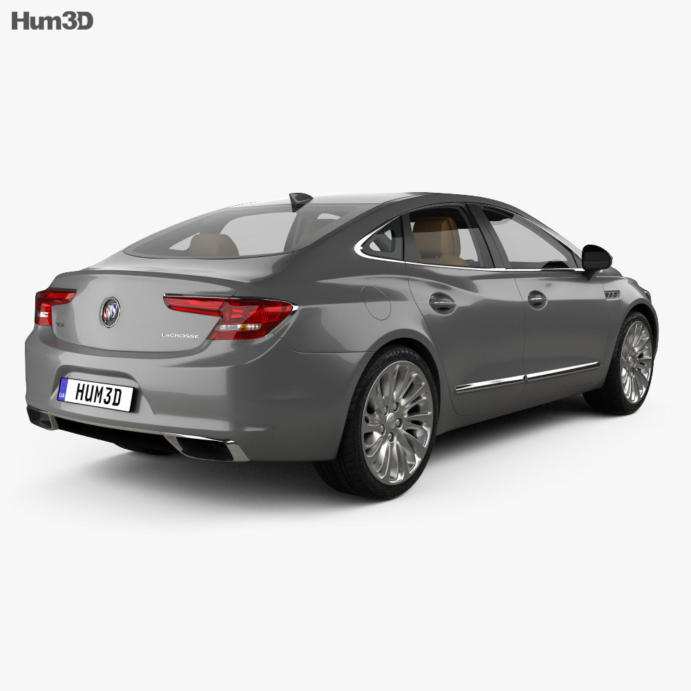 Buick LaCrosse (Allure) with HQ interior 2020 3D model - Download Sedan ...