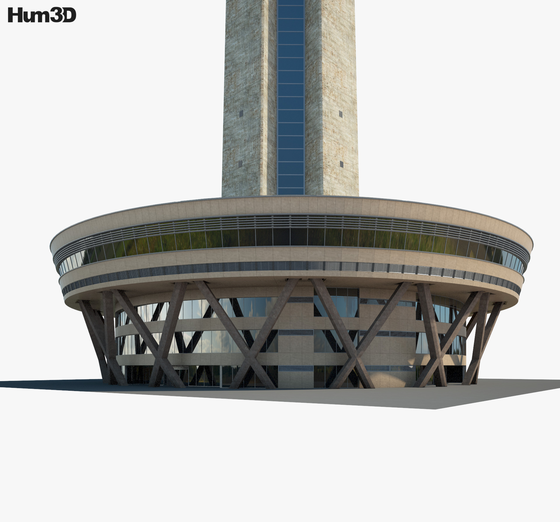 Milad Tower 3D model - Download Buildings on 3DModels.org