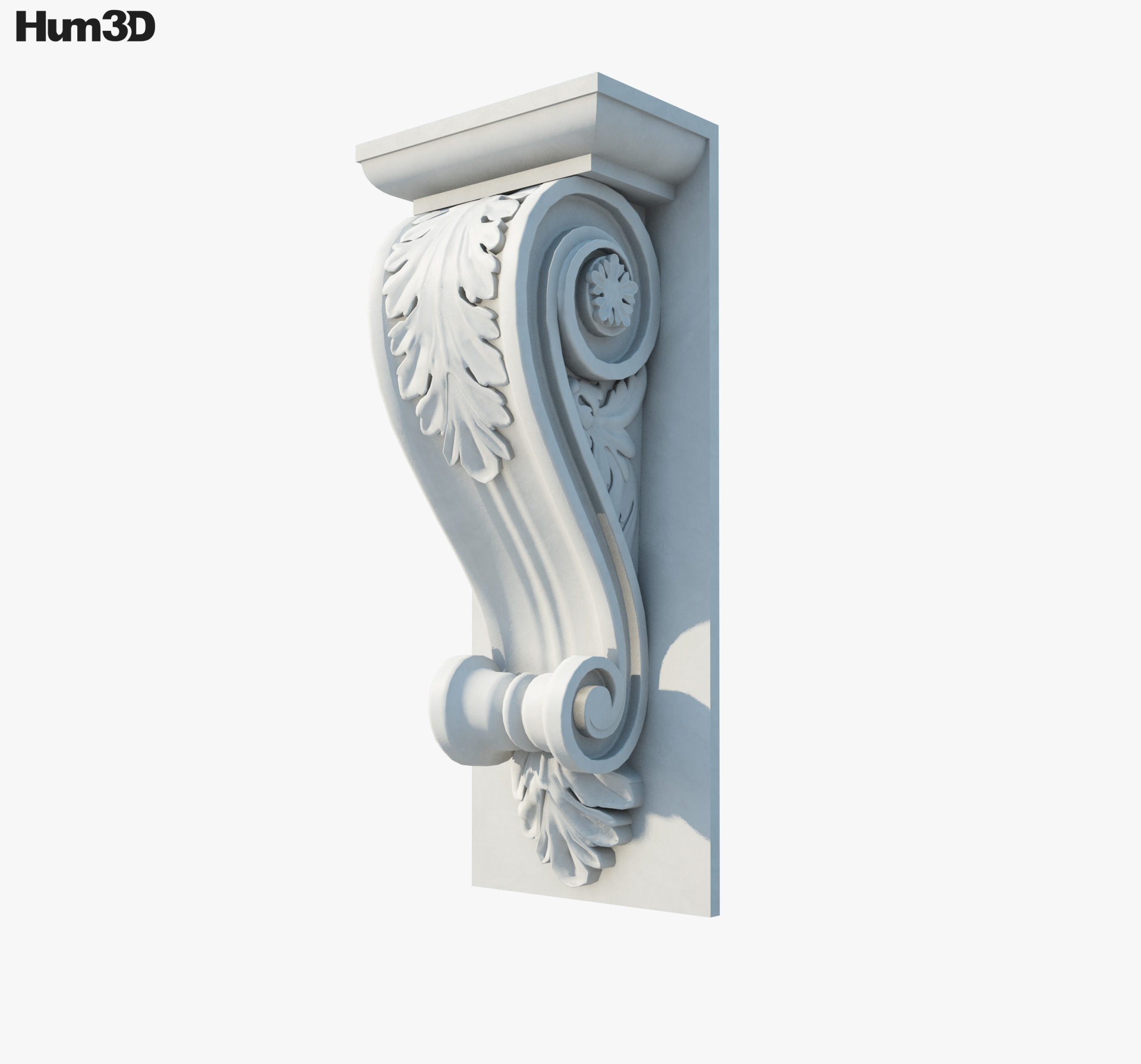 Corbel 3D model - Download Building components on 3DModels.org