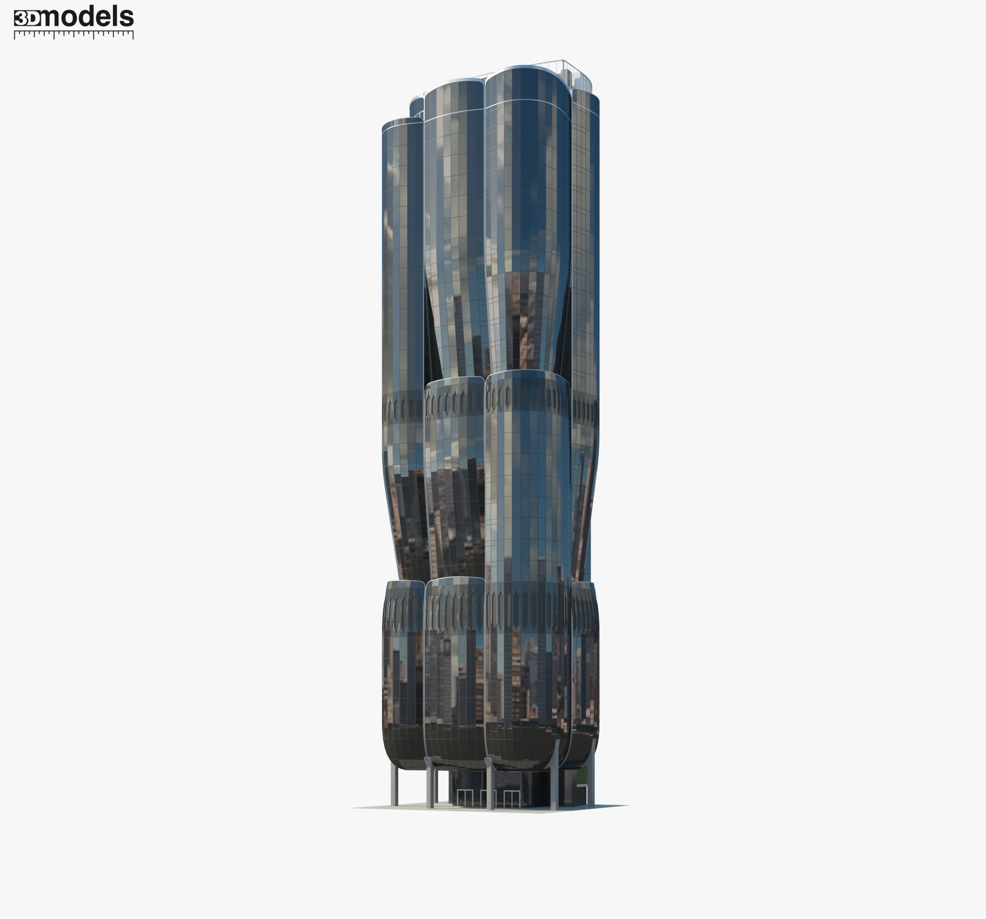 La Torre Henderson Modelo 3D - Descargar Edificios on 3DModels.org