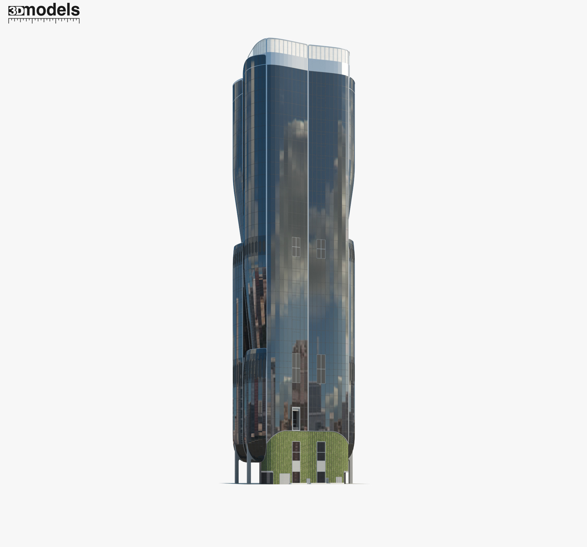 The Henderson 3D model - Download Buildings on 3DModels.org