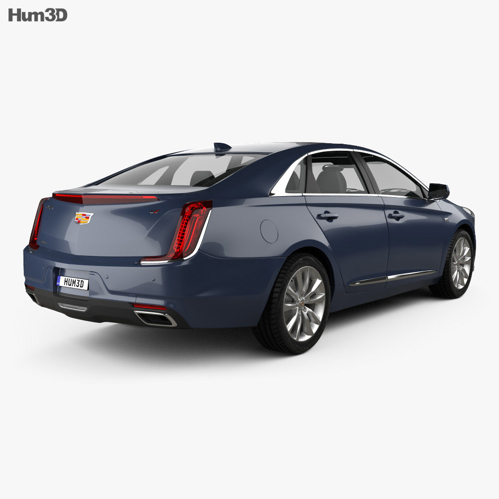 Cadillac XTS 2020 3D model - Download Sedan on 3DModels.org
