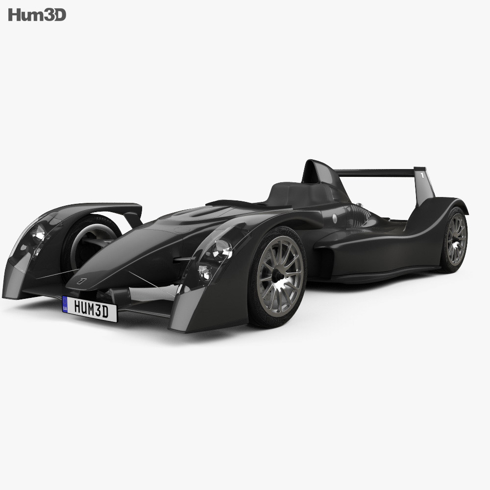 Caparo T1 2012 3D model - Download Sports car on 3DModels.org