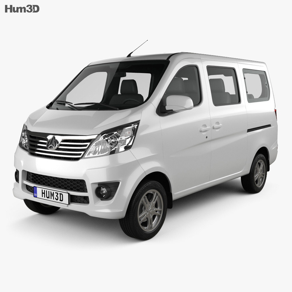 Chana Star Furgoneta de Pasajeros 2016 Modelo 3D - Descargar Van on ...