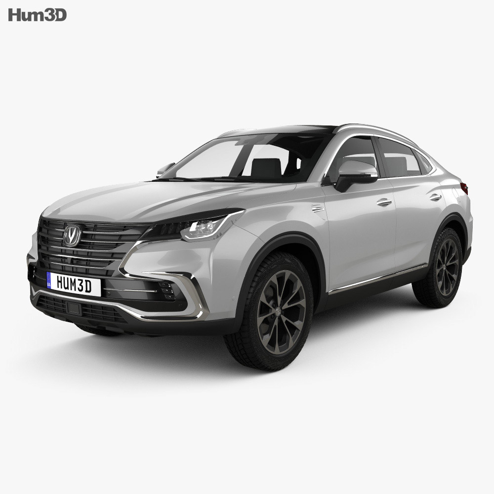 Changan CS85 coupe 2022 3D model - Download Sports car on 3DModels.org