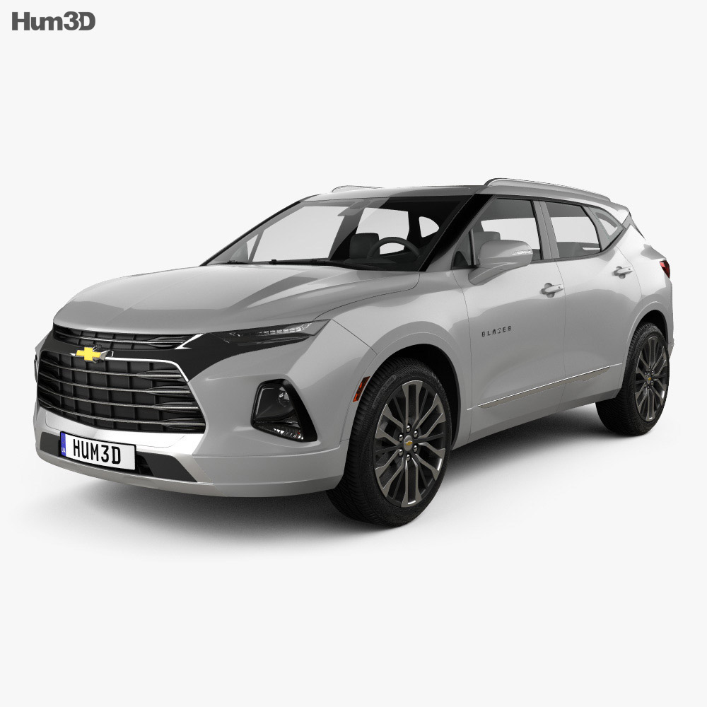 Chevrolet Blazer Premier 2021 3D model - Download Crossover SUV on ...