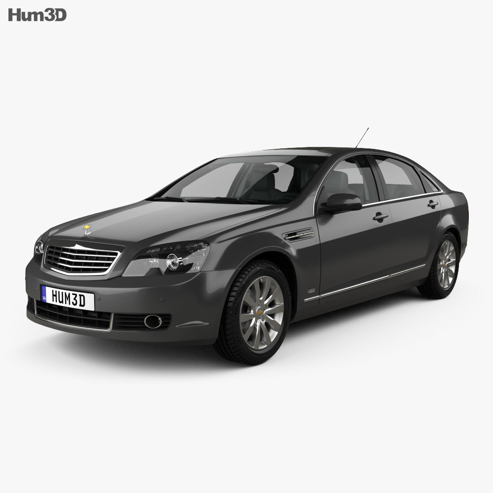Chevrolet Caprice Royale con interior 2017 Modelo 3D - Descargar Sedan ...