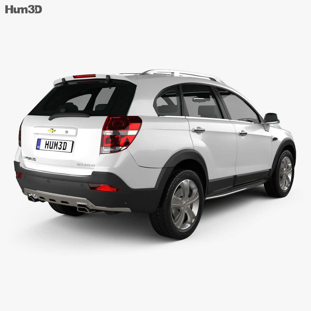 Chevrolet Captiva LTZ 2015 3D model - Download Crossover SUV on ...