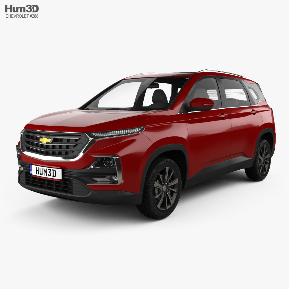 Chevrolet Captiva 2021 3D model - Download Crossover SUV on 3DModels.org