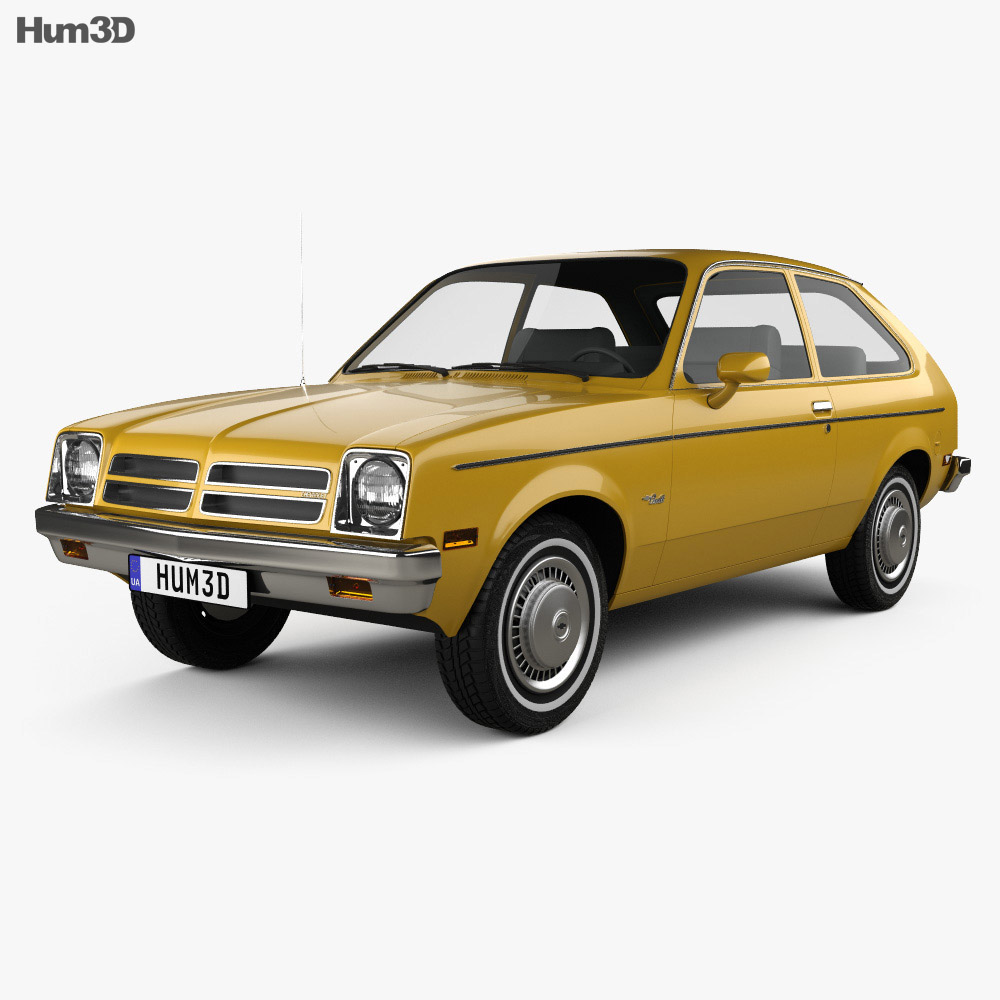 Chevrolet Chevette coupe 1976 3D model - Download Sports car on ...