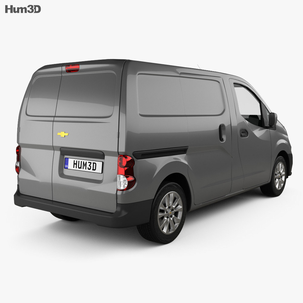 Chevrolet City Express 2018 3D model - Download Van on 3DModels.org