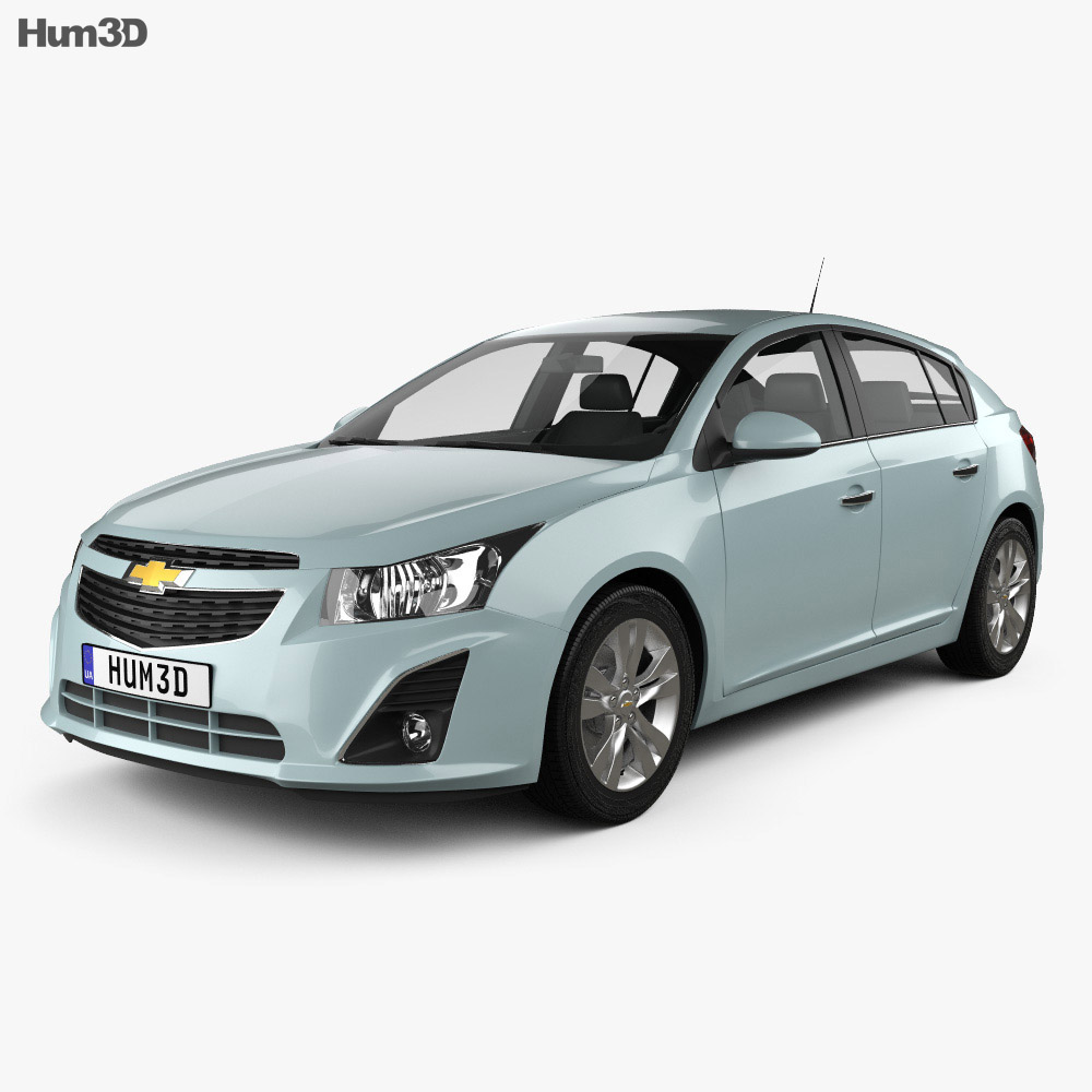 Chevrolet Cruze hatchback 2014 Modelo 3D - Descargar Hatchback on ...