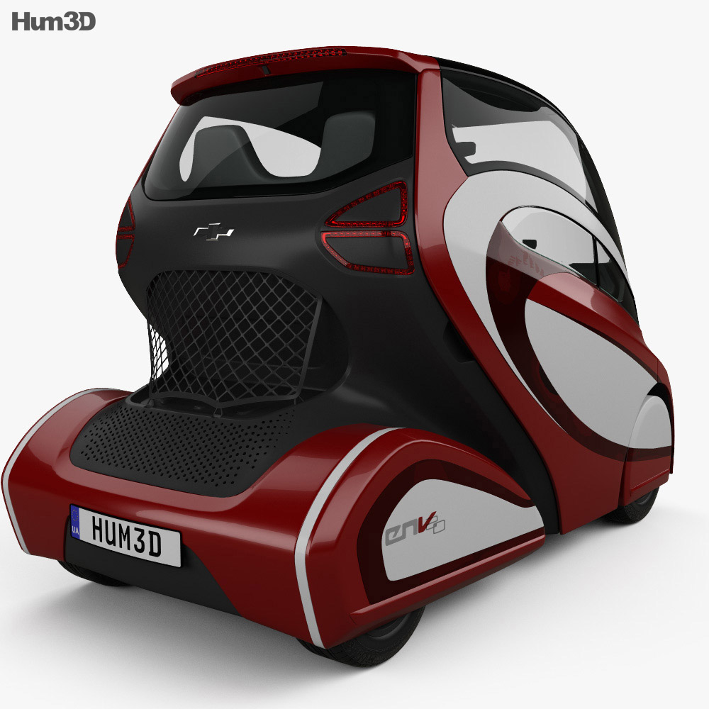 Chevrolet EN-V 2-0 2018 3D model - Download Sports car on 3DModels.org