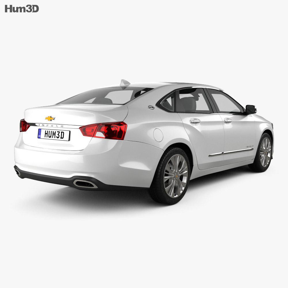 Chevrolet Impala 2017 3D model - Download Sedan on 3DModels.org