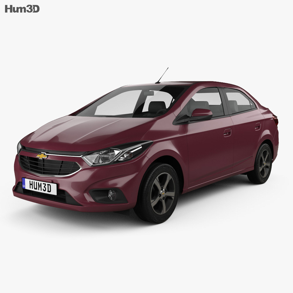 Chevrolet Prisma LTZ 2022 3D model - Download Sedan on 3DModels.org
