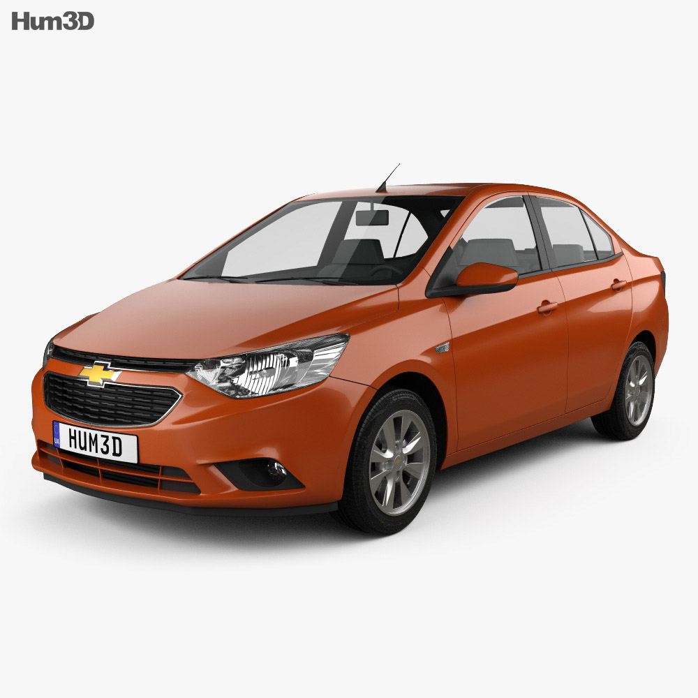 Chevrolet Sail 3 2017 3D model - Download Sedan on 3DModels.org