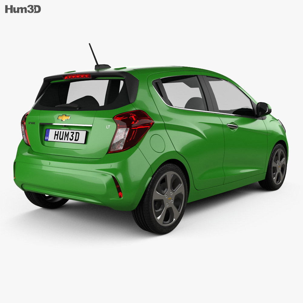 Chevrolet Spark 2019 Modelo 3D - Descargar Hatchback activado 3DModels.org