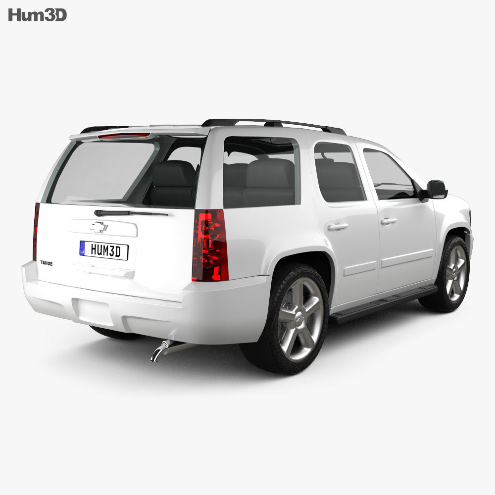 Chevrolet Tahoe (GMT900) 2010 3D model - Download Crossover SUV on ...