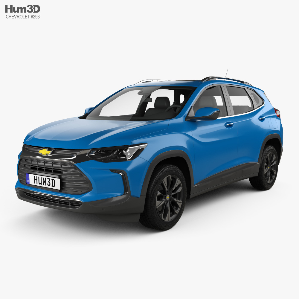 Chevrolet Tracker Premier 2023 3D model - Download Crossover SUV on ...