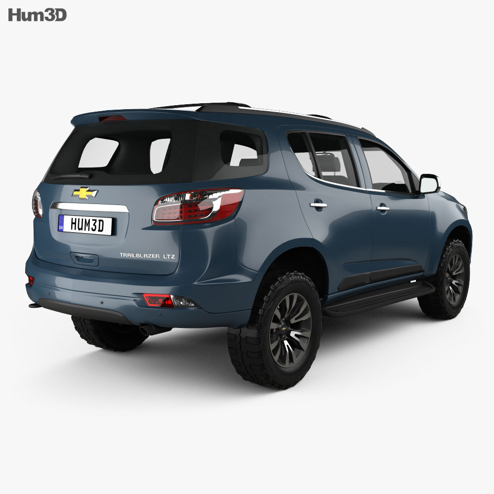 쉐보레 트레일블레이저 2019 3D 모델 - 다운로드 Crossover SUV on 3DModels.org